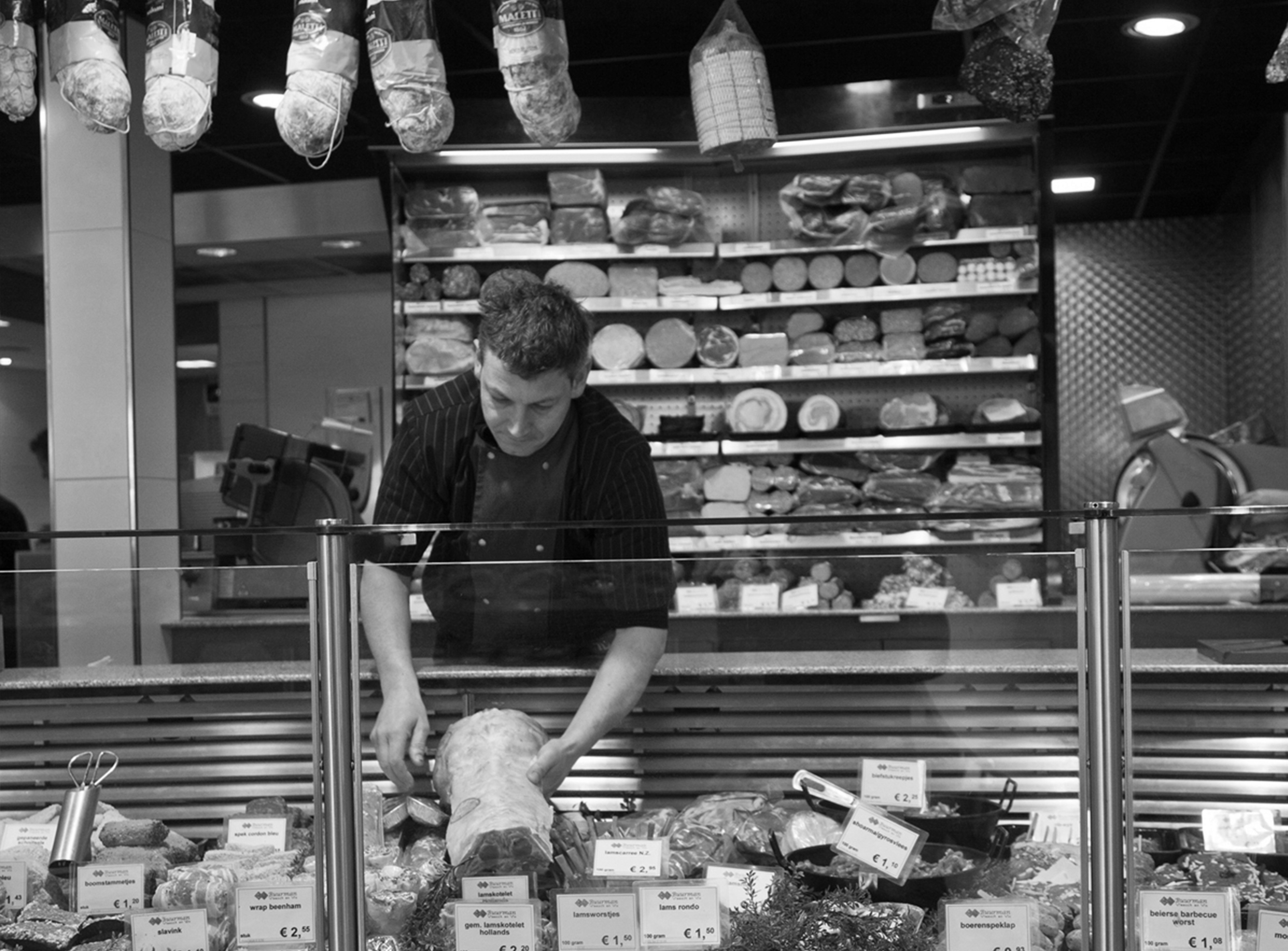 Slagerspassie: Toonbankpresentatie